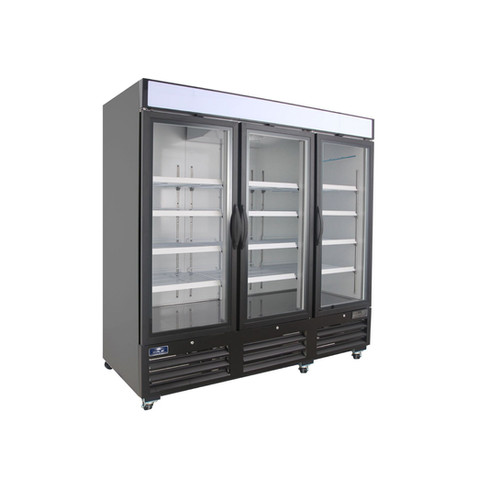 ARGDM72 - 3 Glass Door Merchandiser Refrigerator | Simpson Wilson Ltd
