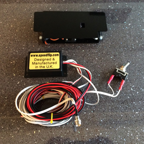 Switch operated flip plate | Vansecuritysystems