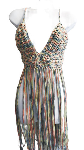 Crochet frill top | AgsByDesign