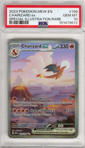 CHARIZARD SPECIAL ILLUSTRATION RARE (2023, MEW 151), PSA 10 (GEM MINT ...