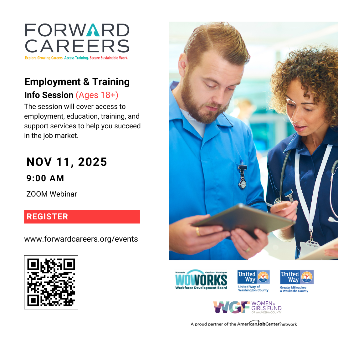 Employment & Training Info Session (18+ Adults) | Forward Careers