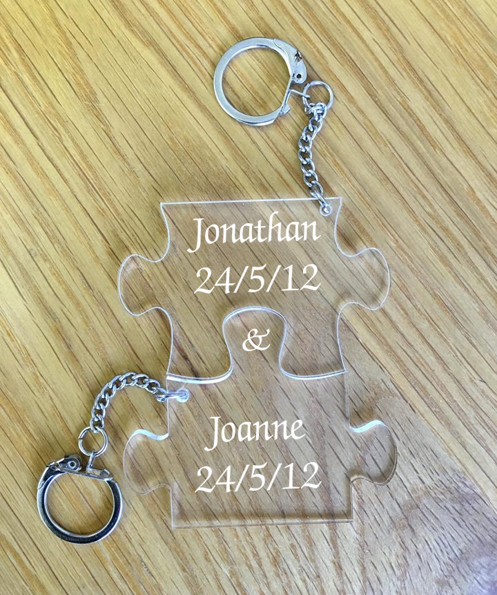 Engraved Keyrings | Metal Memories