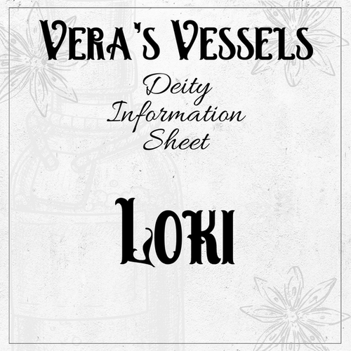 Loki Sheet | Vera's Vessels