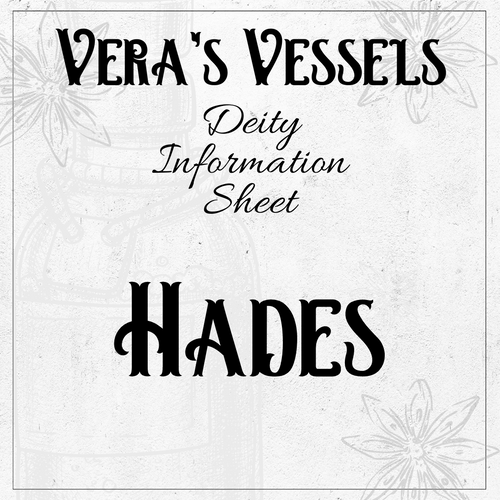 Hades Sheet | Vera's Vessels