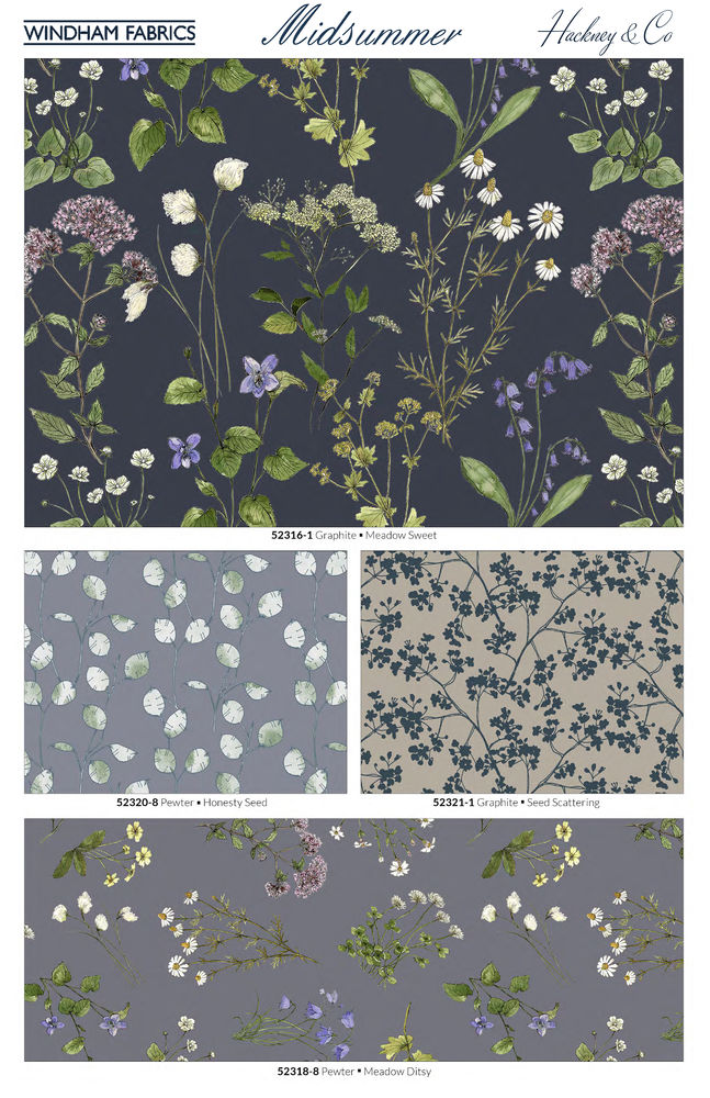 Midsummer Fabric Collection with Windham Fabrics