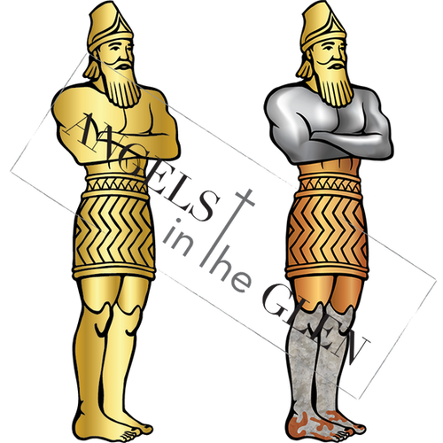 Metal Man Images from Daniel 2 & 3 (PNG) - Package, SAVE $2 ...