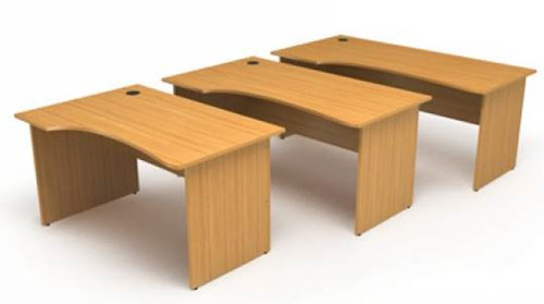 L-shaped Shell desk | Swis Man