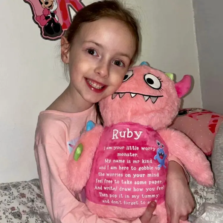 Worry Monster - Pink | Mummy & Me Creations