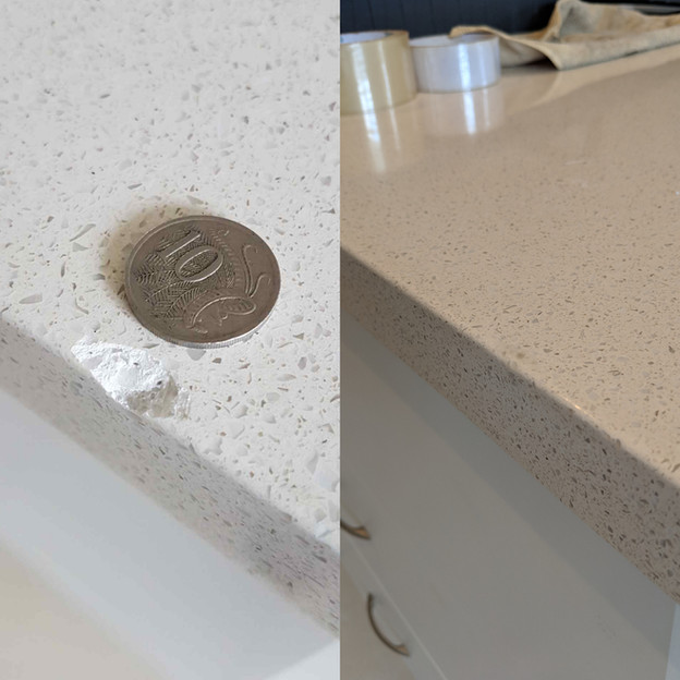 Kitchen Stone Benchtops Repairs | Don't replace it repair it | KSR