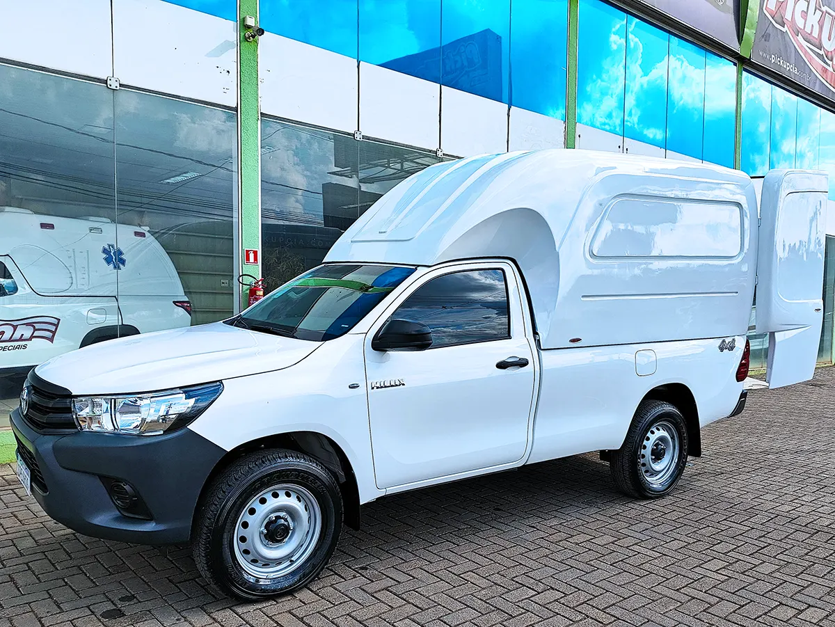 TotalPickUp | Marialva | Capotas de Fibra Toyota Hilux Dupla e Simples