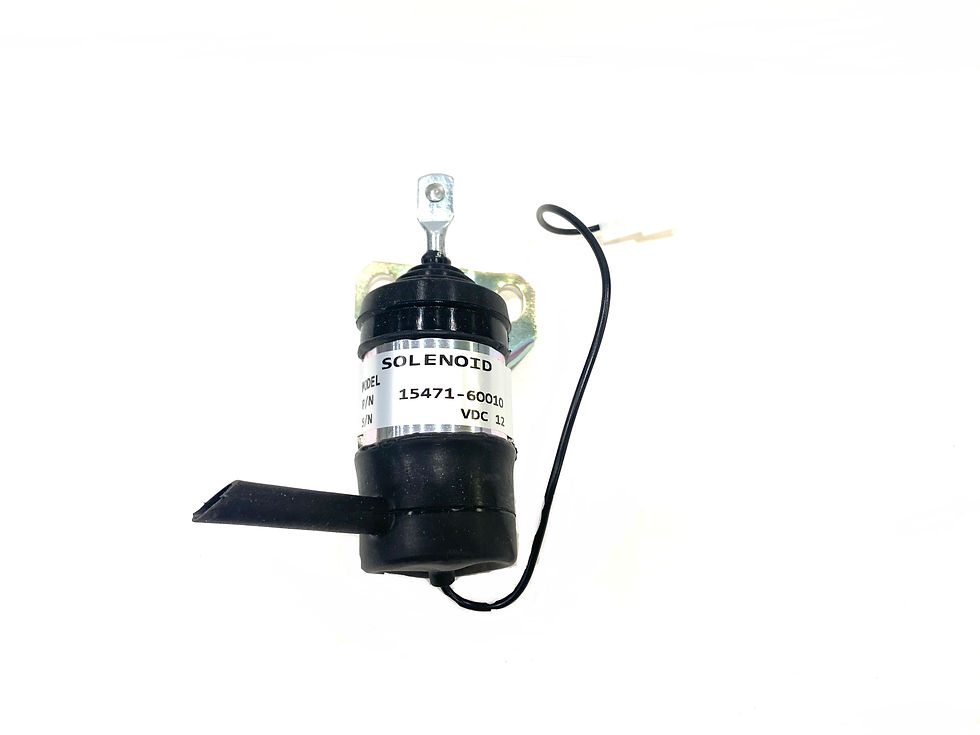 Kubota Fuel Stop Shut Off Solenoid Denso 15471-60010 052600-100 | Tractor