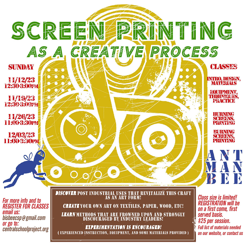 Screen Printing as a creative process
