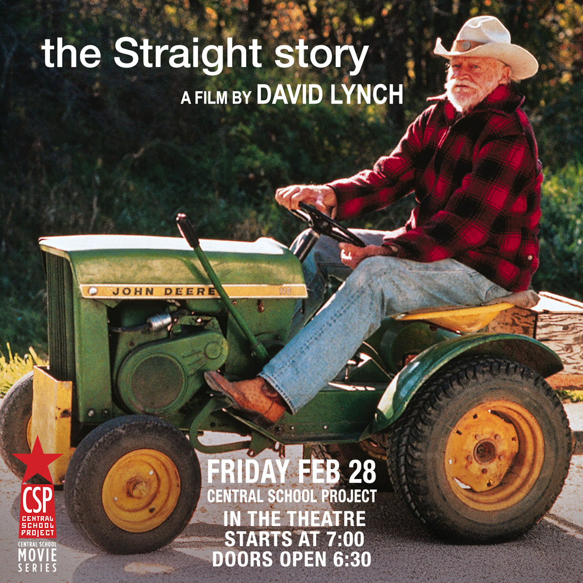 CSP Movie Series 'The Straight Story' | Central School