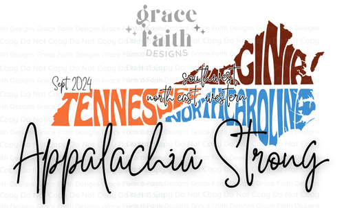 Appalachia Strong Design | Grace Faith Designs