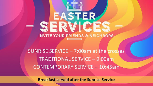 crossroads easter sunday service