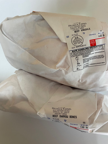 Beef Knuckle and Marrow Bones | Hedrick Farms