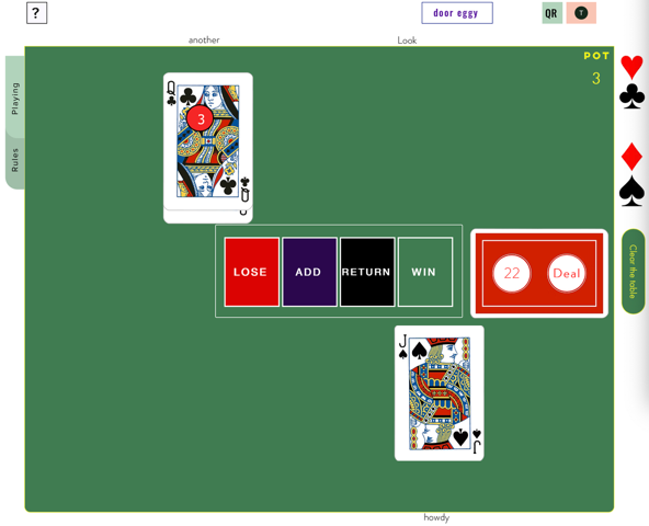 Rejoin game | Cardgame
