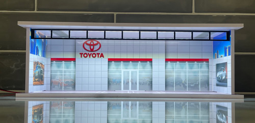 Toyota Exterior Dealership Garage Theme LED Display | Shop 164
