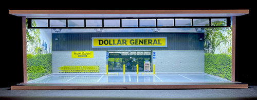Dollar General Theme LED Diorama Display | Shop 164