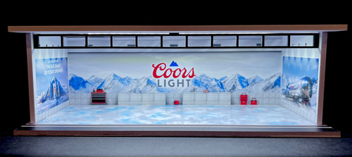 Coors Light Theme LED Diorama Display | Shop 164