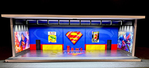 Superman Theme LED Diorama Display | Shop 164