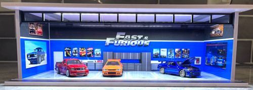 Fast & Furious Garage Theme LED Diorama Display | Shop 164
