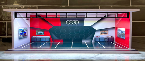Audi Interior Garage Theme LED Display | Shop 164