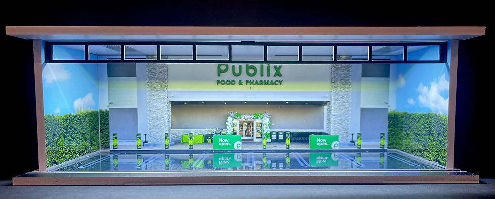 Publix Theme LED Diorama Display | Shop 164