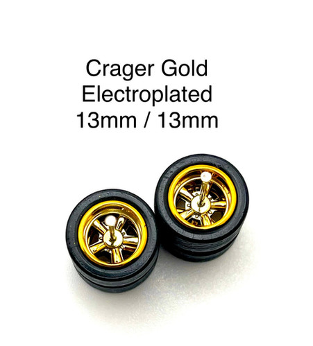 Cragar Electroplated Gold 13mm / 13mm | Shop 164