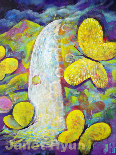 Blessing Butterfly | Janet Hyun Art