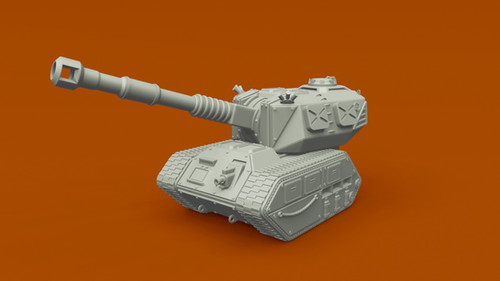 Imperial Badger Heavy Artillery Tank | Necrotech Prints