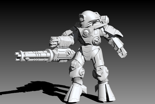 Calamity Ghost Infantry | Necrotech Prints