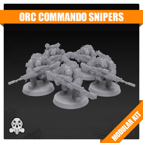 Orc Commando Snipers | Necrotech Prints