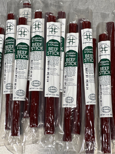 Jalapeno- Cheese Beef Sticks | 4CAg2020