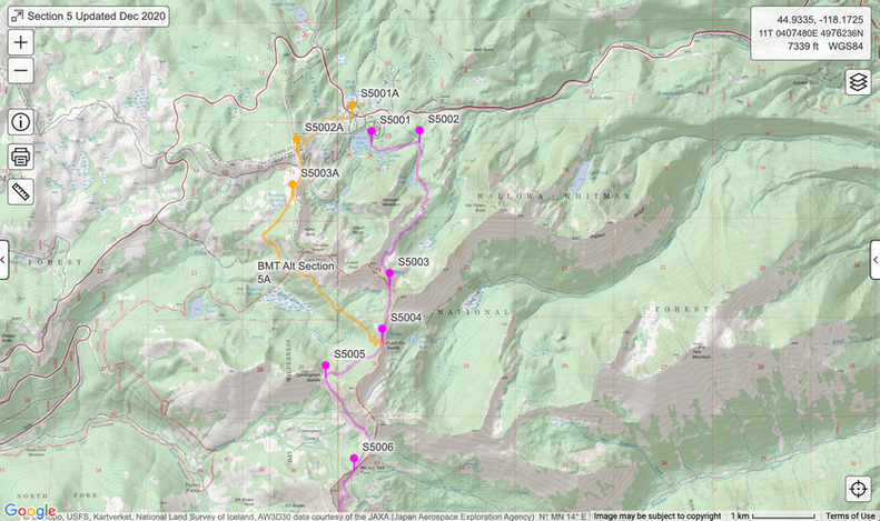 Blue Mountains Trail Maps | Greater Hells Canyon Council