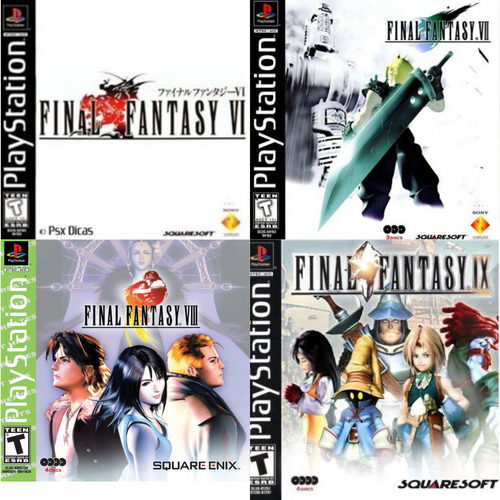 Pack Final Fantasy PS3 | JuegosDigitalesLuna
