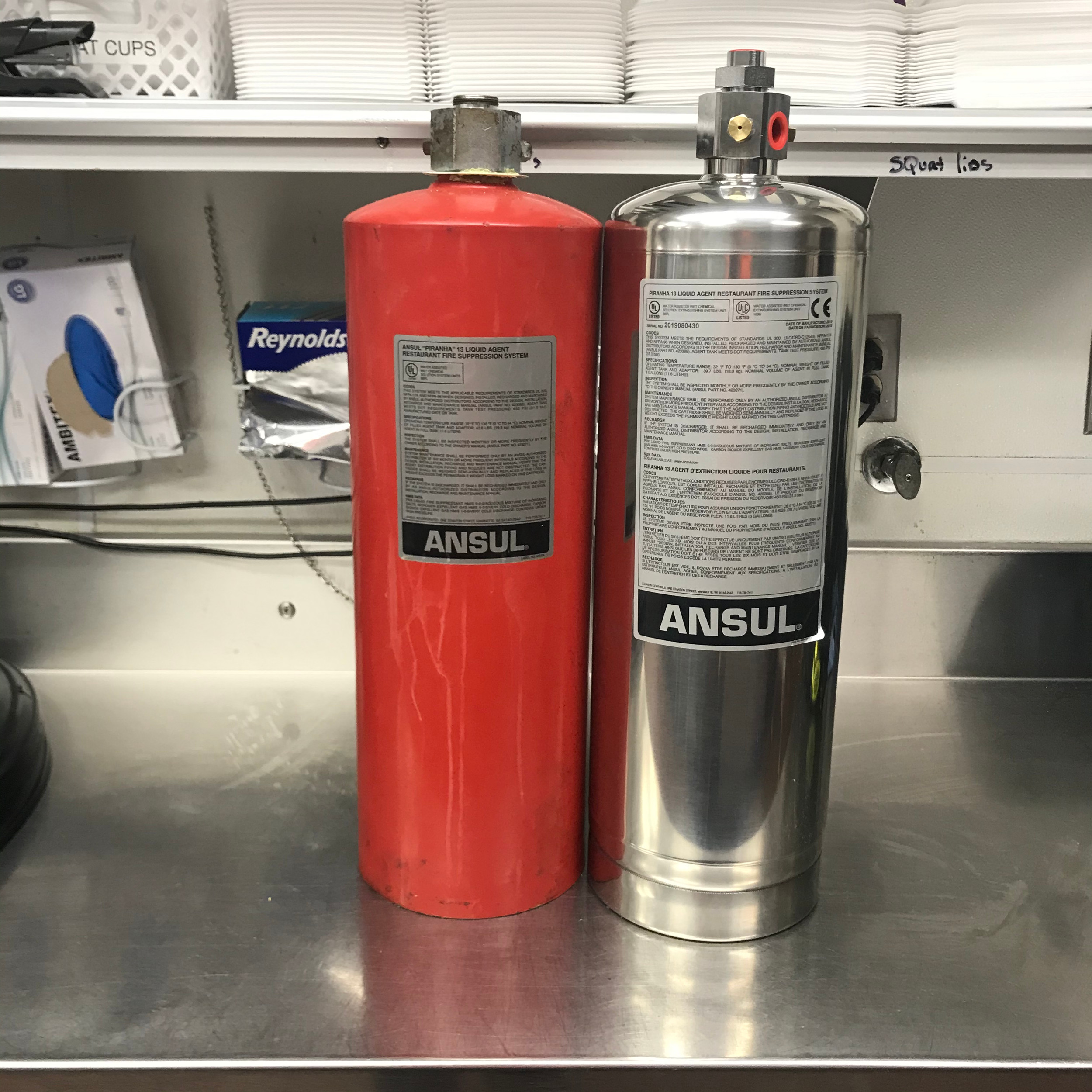 Hood Cleaning Fire Suppression Extinguishers | A+ Fire & Safety | Ohio