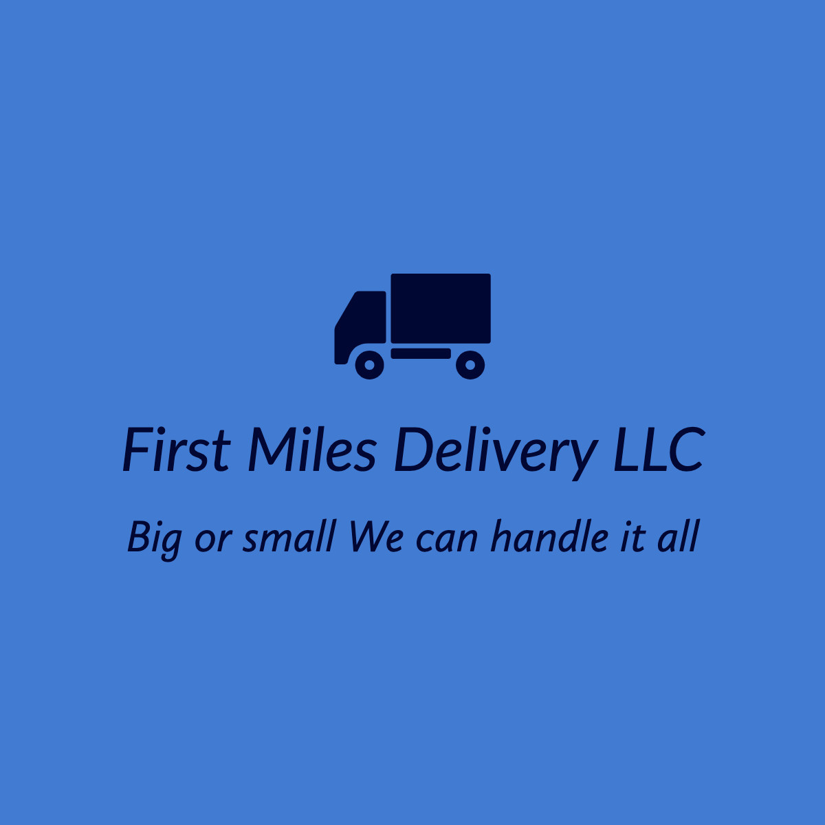 Moving, Pick up delivery& junk removal services First miles delivery