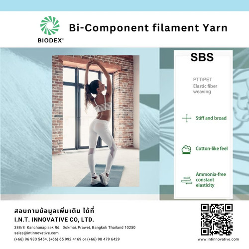 BIODEX Bi-component Filament Yarn: SBS Series | INT INNOVATIVE
