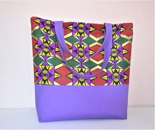 Lavender Extra Large Reusable Tote Bags | Cinjas