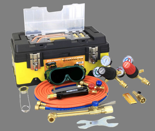 Bossweld Oxygen/Acetylene Starter Gas Kit