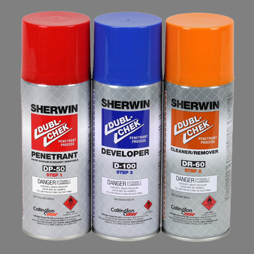 Sherwin Dubl-Chek Penetrant Process
