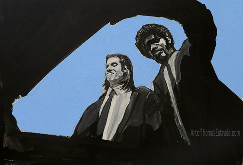 Pulp Fiction 25 LIMITED EDITION 11x14 Print | artofthomasestrada