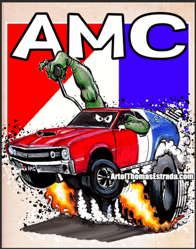 AMC AMX Print | artofthomasestrada