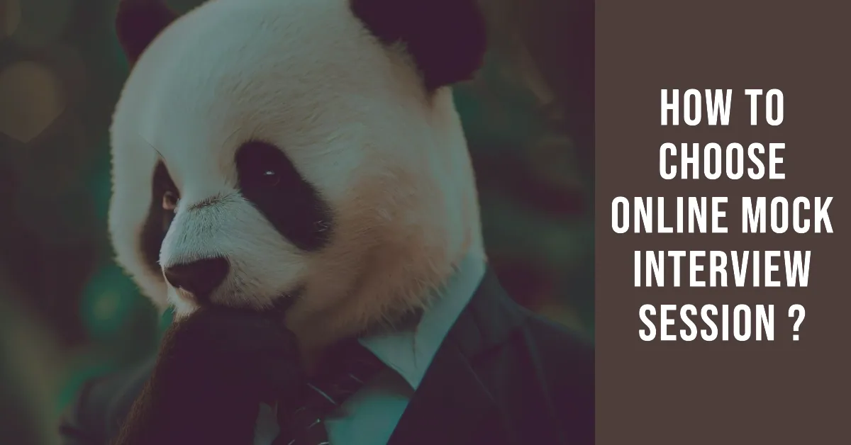 How to choose online mock interview session