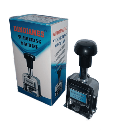 Dinojames Automatic 6 Digit Numbering Machine with Digit Pen – for ...