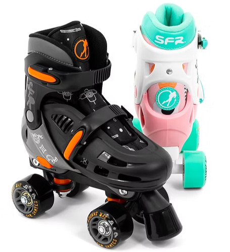 SFR Storm V - adjustable skates | Ebony I N K Cic