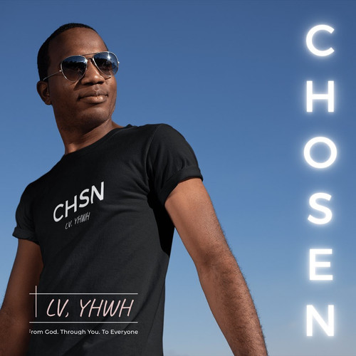 Chosen Tee 'Classic Black' | Love, Yahweh