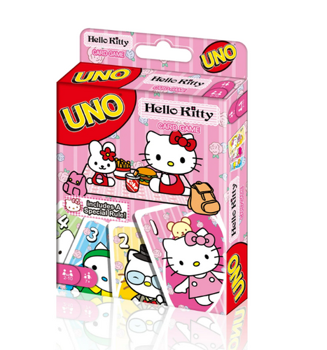 Mattel Games UNO Hello Kitty & Friends Card Game | Tulip Game Inc