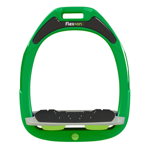 Free Trial Flex-On Stirrups Green Composite | Westleighs Saddlery